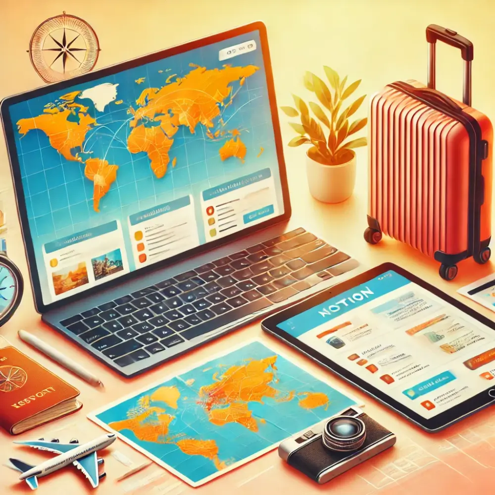 Notionで旅行計画を立てる完全ガイド｜テンプレート活用・持ち物リスト・グループ旅行共有【2026年】